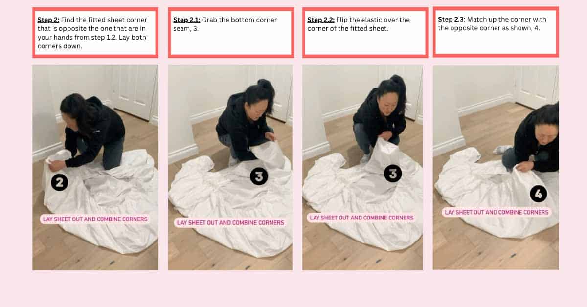 How to fold a fitted sheet - Tidy with SPARK